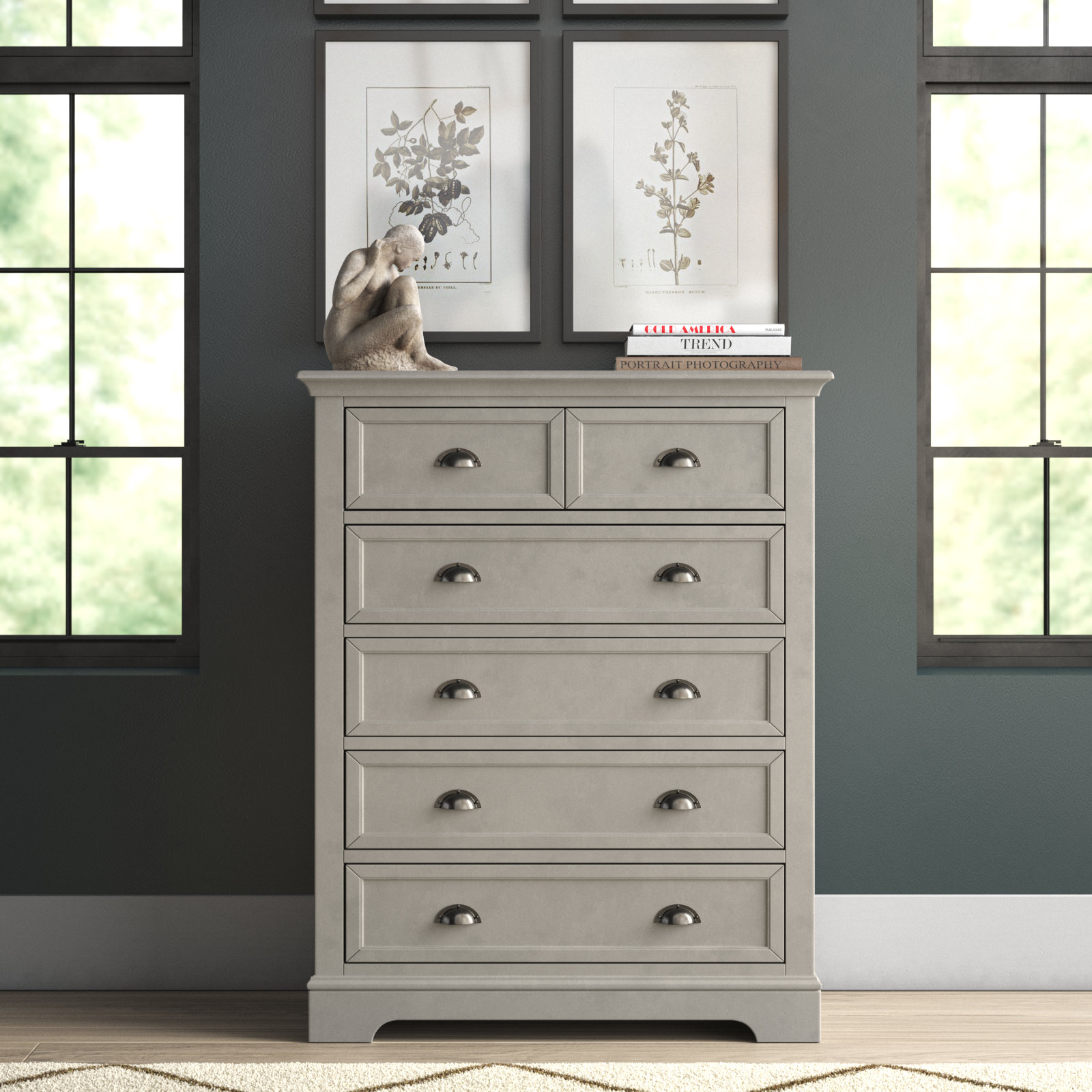 Greyleigh Alicea 6 Drawer Chest Reviews Wayfair